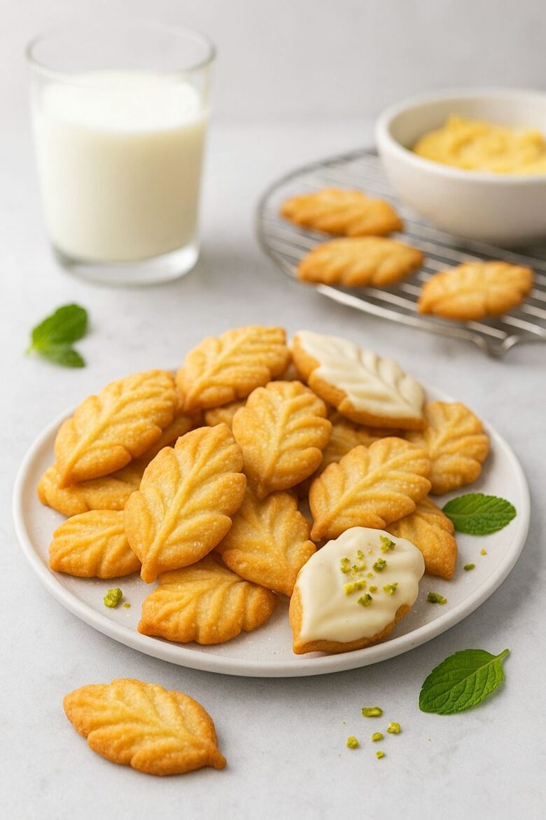Italian Leaf Cookies Recipe - Culinary Pearl