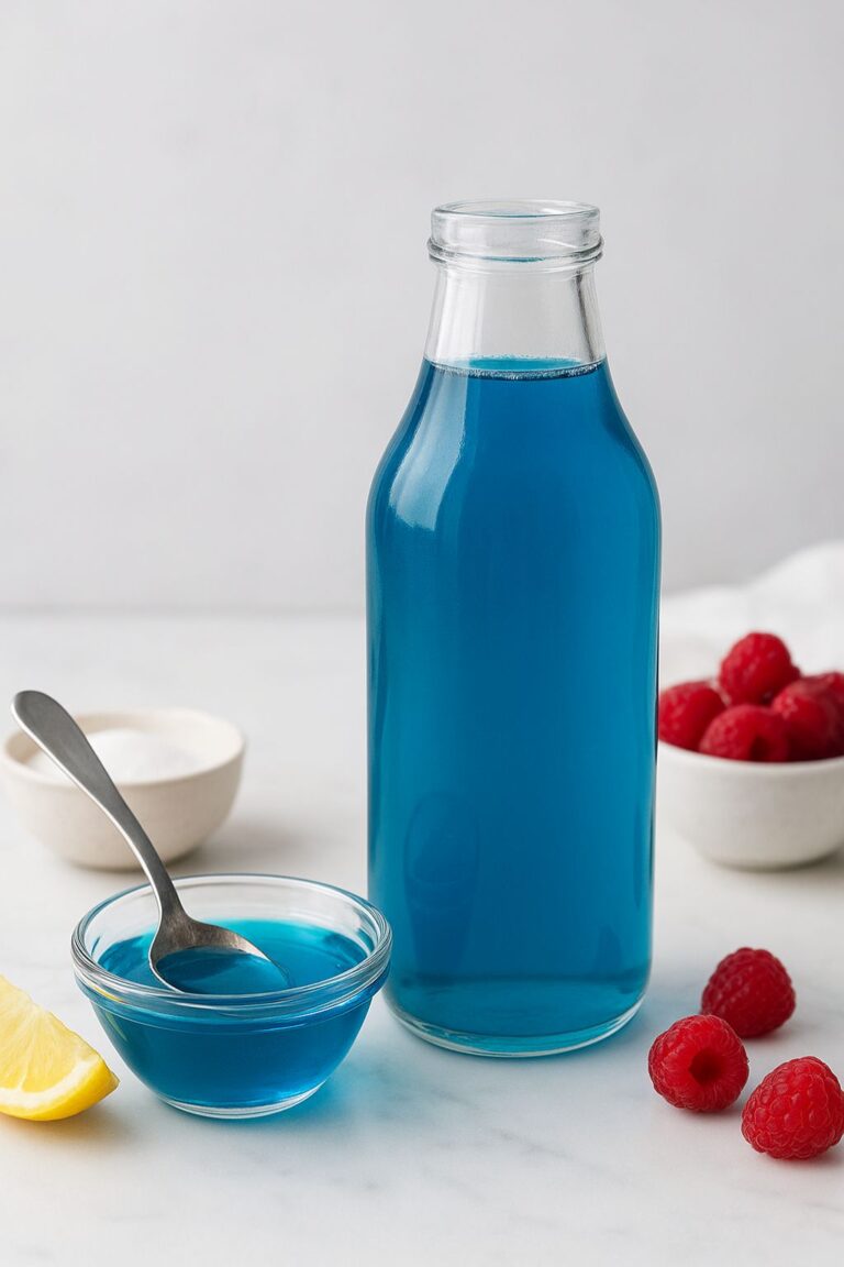 Blue Raspberry Syrup Recipe - Culinary Pearl