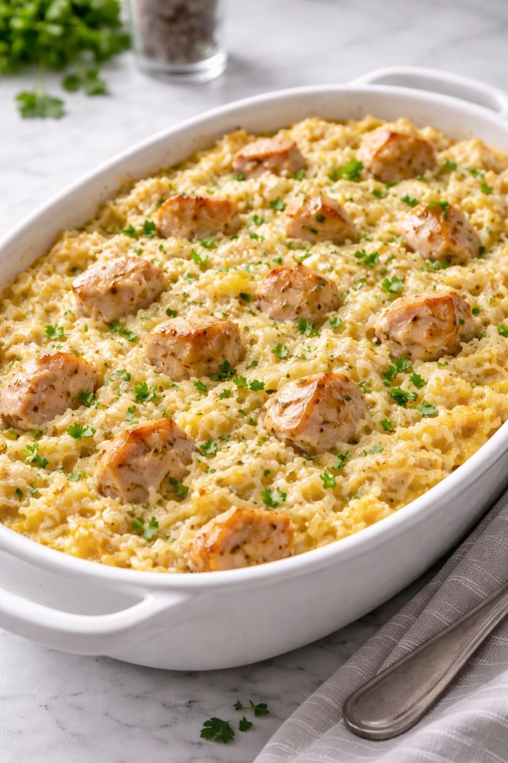 Angel Chicken Rice Casserole Recipe - Culinary Pearl
